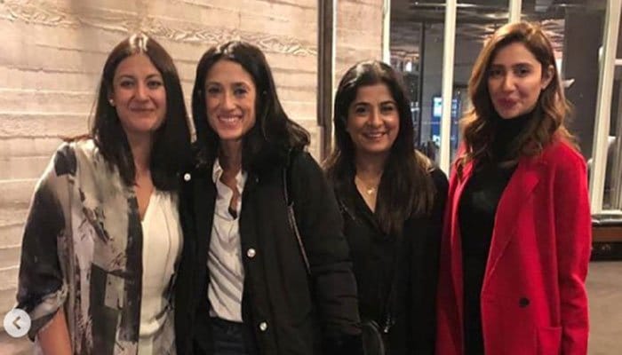 Mahira Khan and Fatima Bhutto spotted at National Theatre, London ...