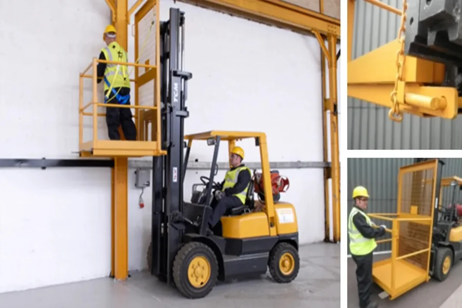 Ensure Safety and Efficiency with a Man Basket for Forklift